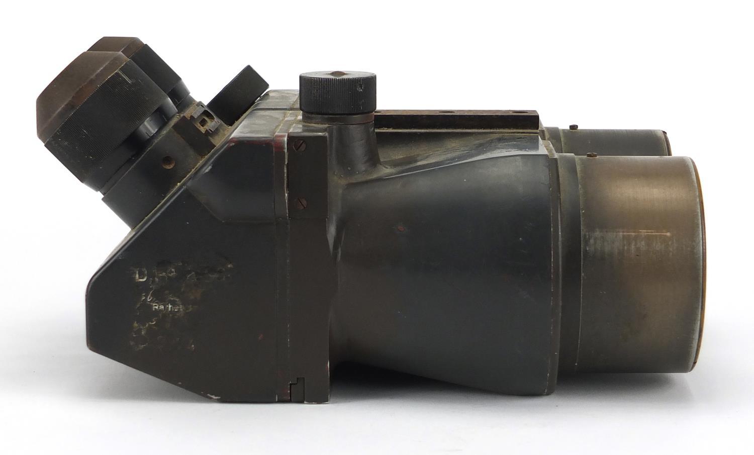 German World War II tank binoculars, inscribed Rathonov and numbered ...