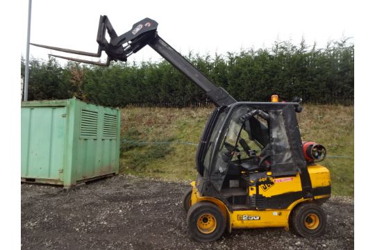 2007 JCB TLT25G Teletruck 2.5t telescopic forklift truck S/n: K71175776 ...