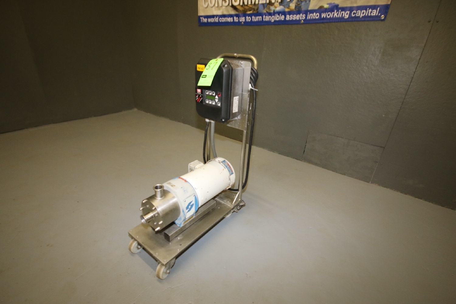 Silverson Portable S/S In-Line Mixer, Model 150/250 MS, S/N 150 ...