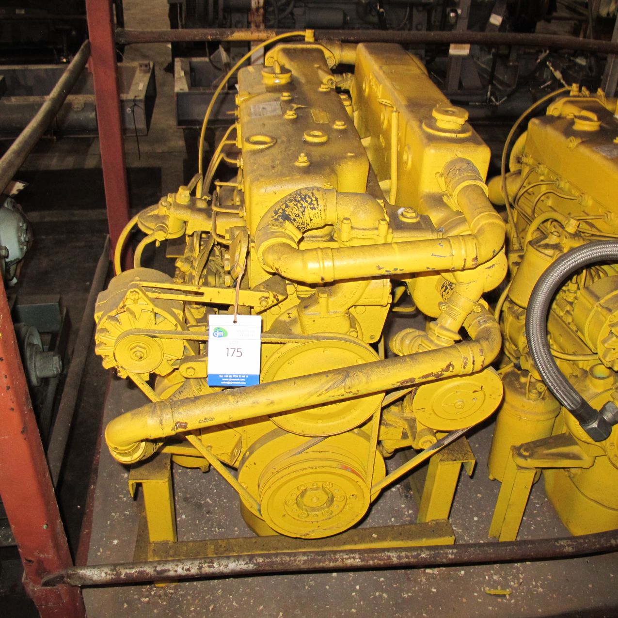 * Diesel Engine Marine; Mercedes OM352 6cyl turbo, reconditioned