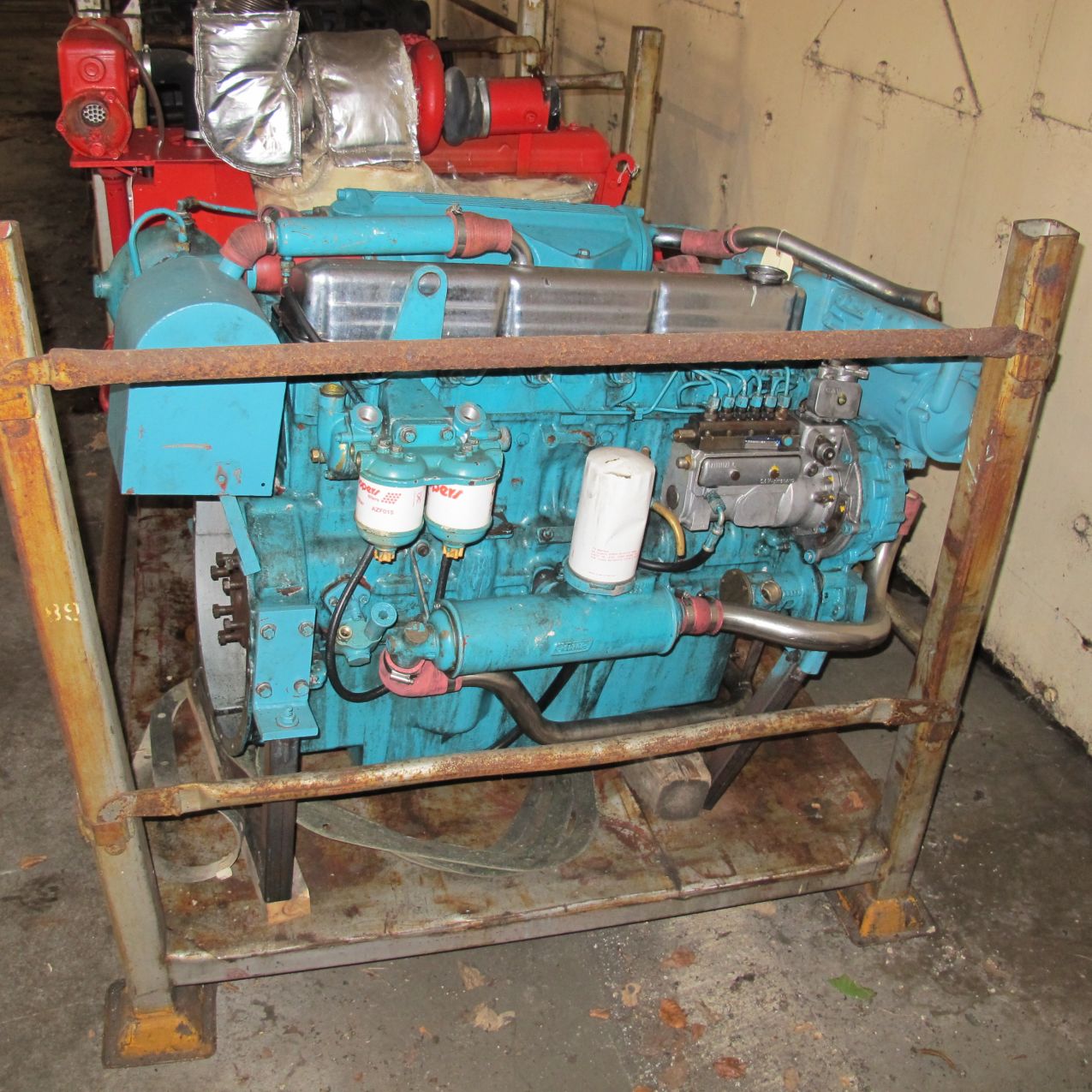 * Diesel Engine Marine; Ford Sabre 6 cylinder turbo, used (stillage not ...