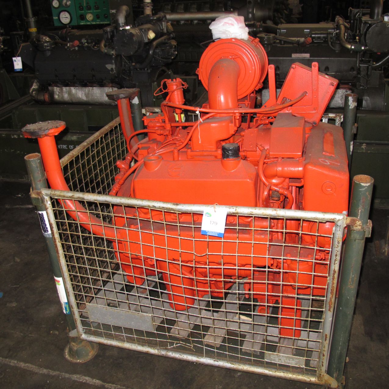 * Diesel Engine Marine; Cummins 378 V6 6 cylinder, ex stand by ...