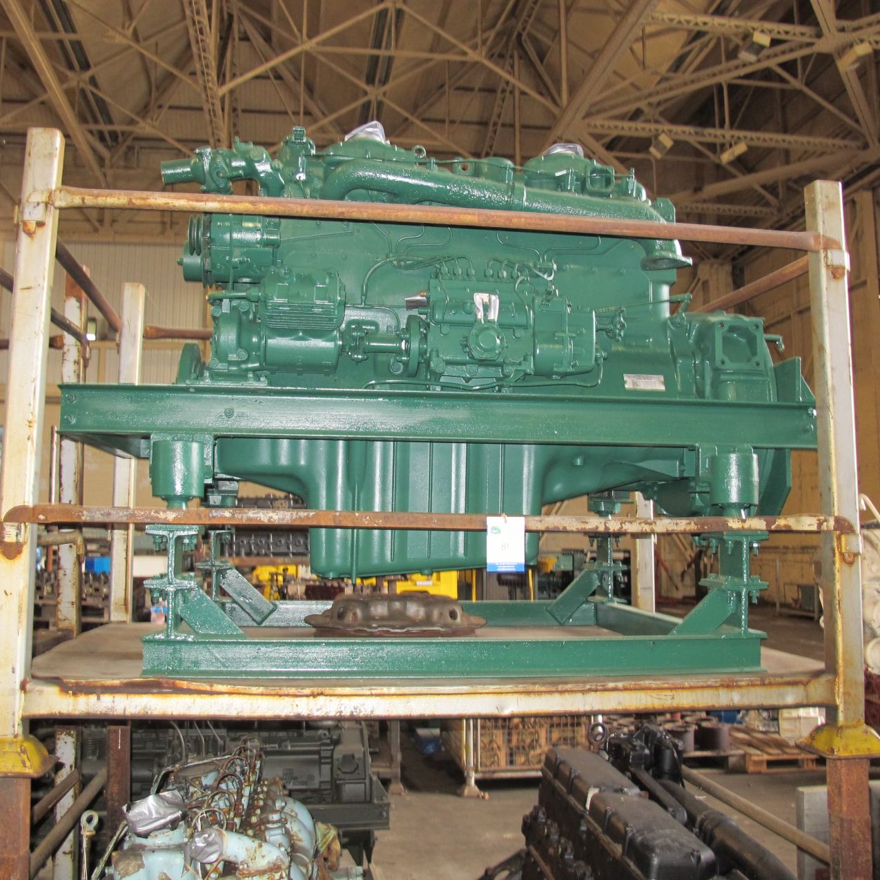 * Diesel Engine AEC 760 Mandator (RHD) reconditioned, Test Run