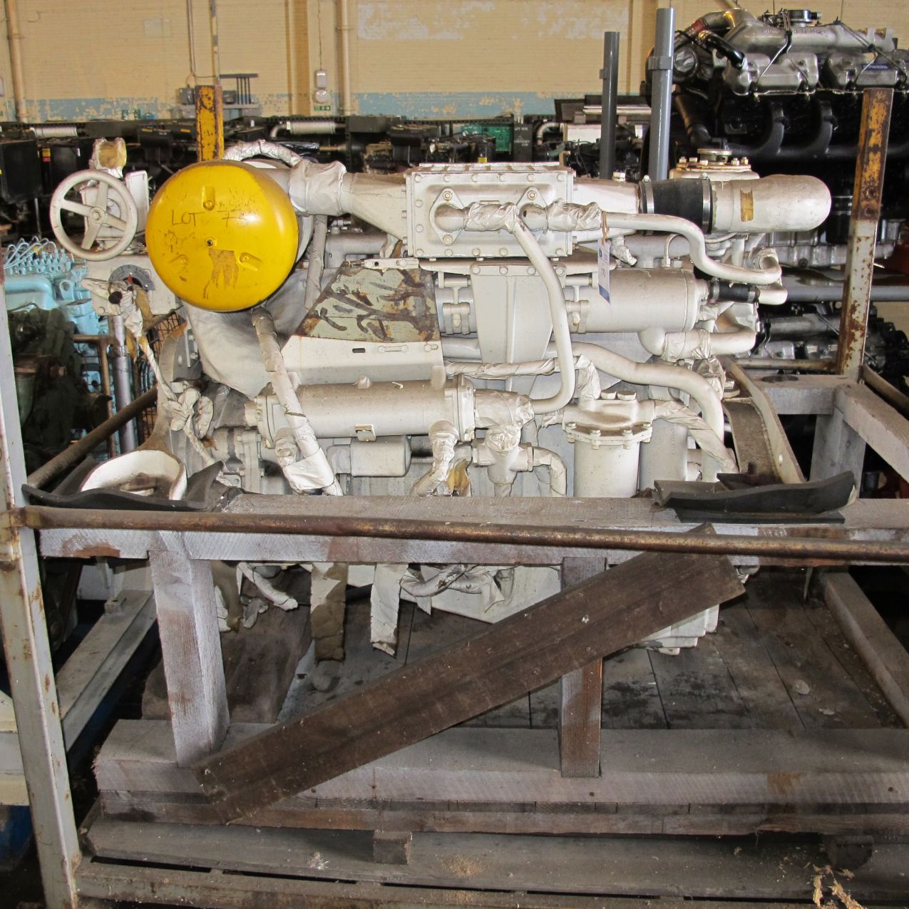 * Diesel Engine, Marine Foden FD6 6cylinder supercharged ex MOD ...