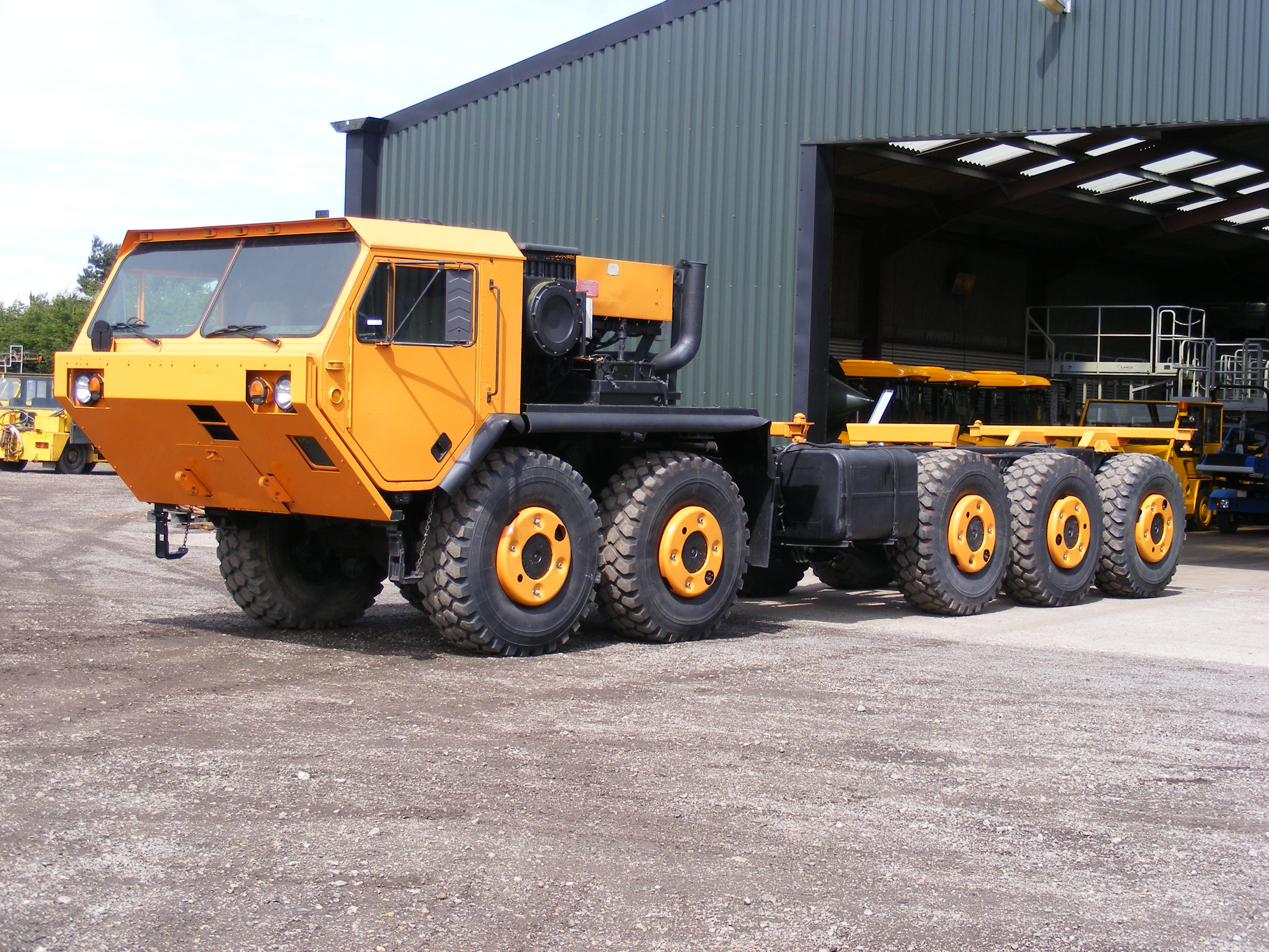 * Oshkosh 10x10 Heavy tactical Truck to LHD Specification. Powered by a ...