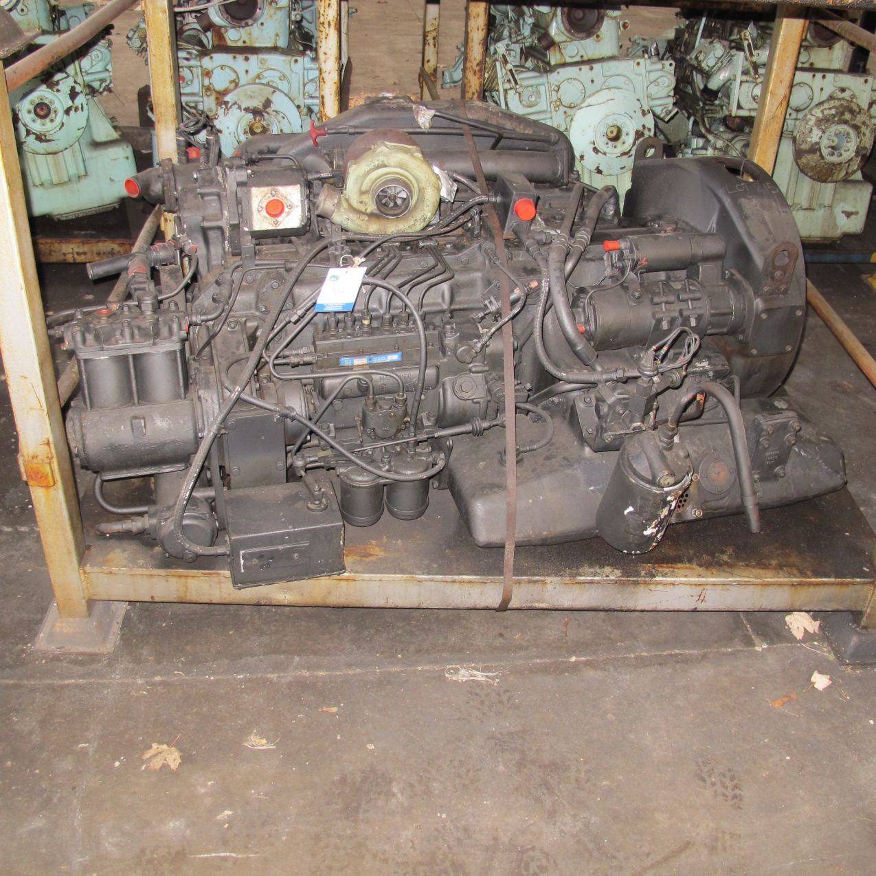 * Diesel Engine Leyland TL11 6 cylinder turbo horizontal, reconditioned ...