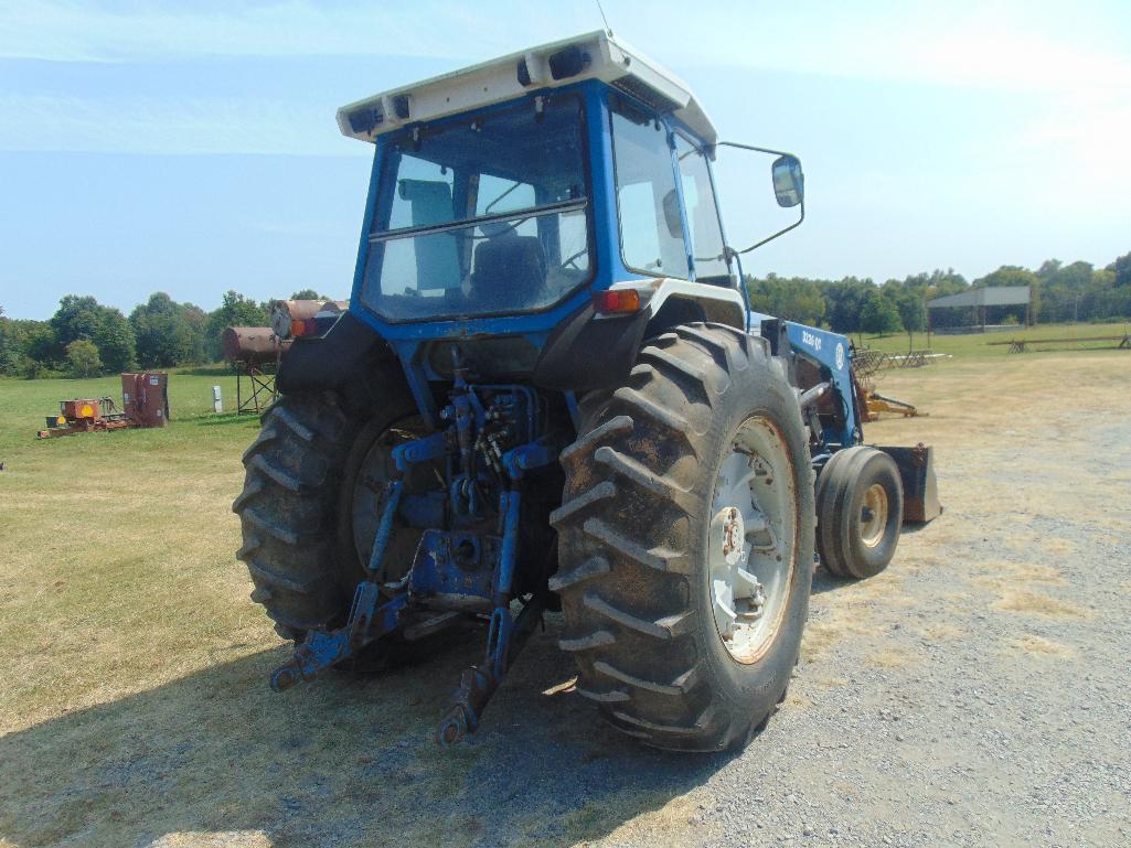 Ford TW15 Farm Tractor, w/Bush Hog Frontend Loader, Cab, 540 pto, 3 ...