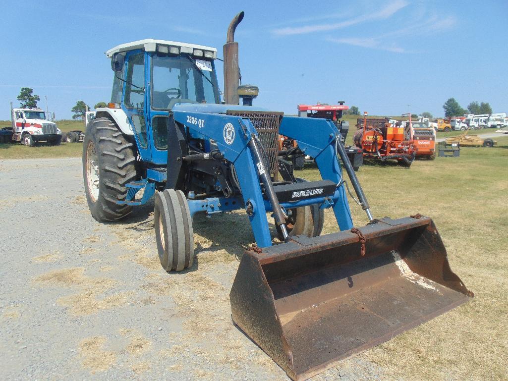 Ford TW15 Farm Tractor, w/Bush Hog Frontend Loader, Cab, 540 pto, 3 ...