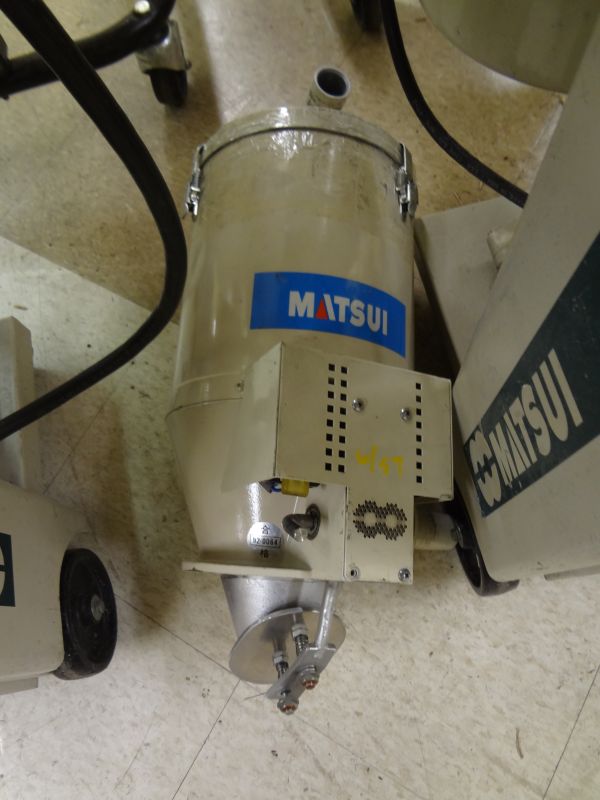 MATSUI MODEL JL4VC JET LOADER VACUUM LOADING SYSTEM; S/N A380, WITH JSV ...