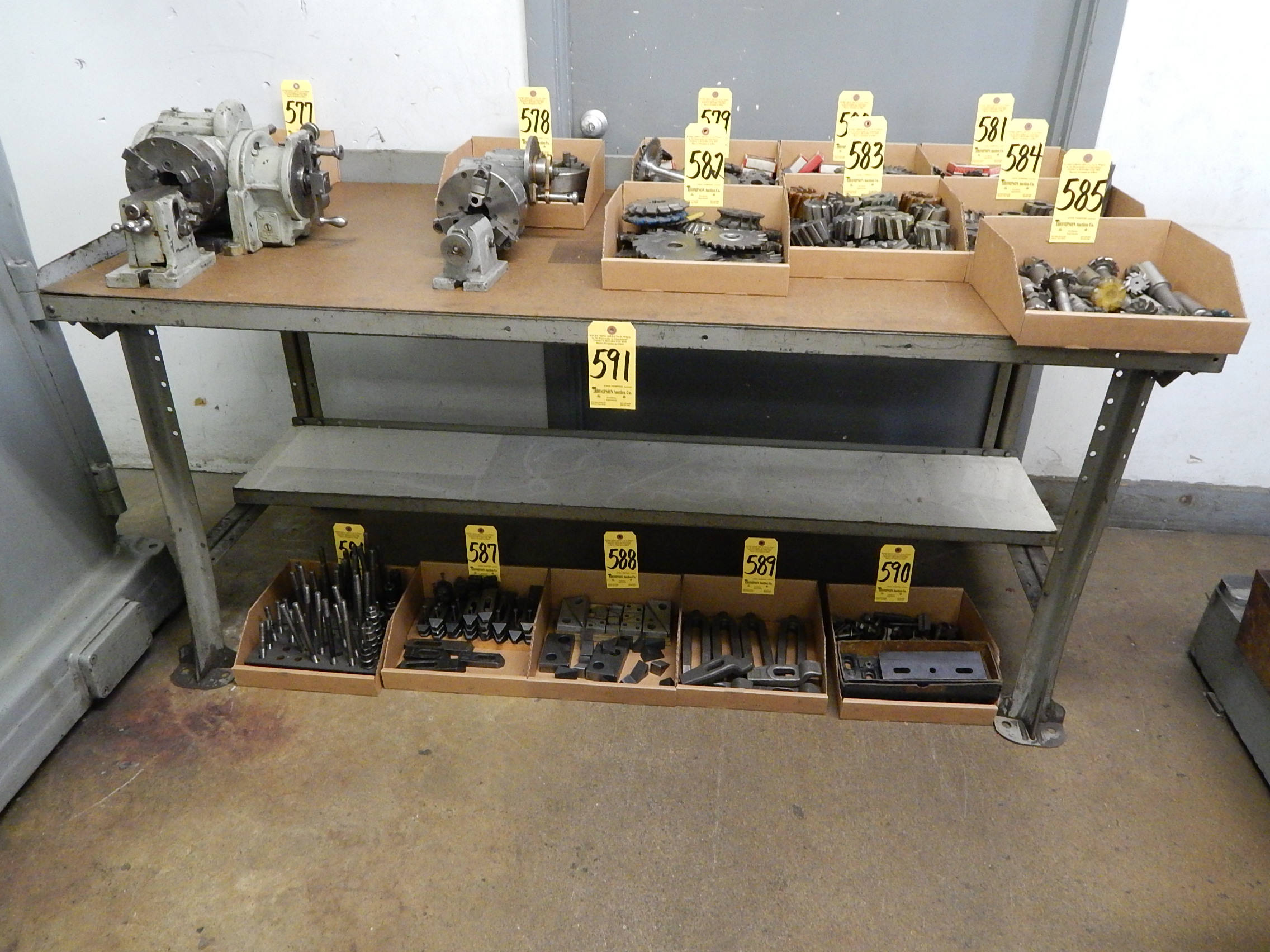 Metal Shop Table, 72 In. Long X 34 In. Wide