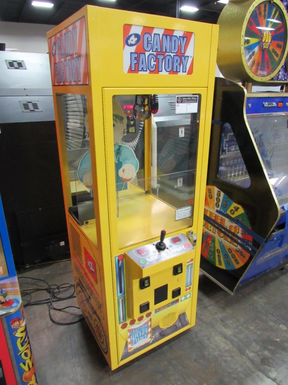 CANDY FACTORY ICE CLAW CRANE MACHINE TA Item is in used condition ...