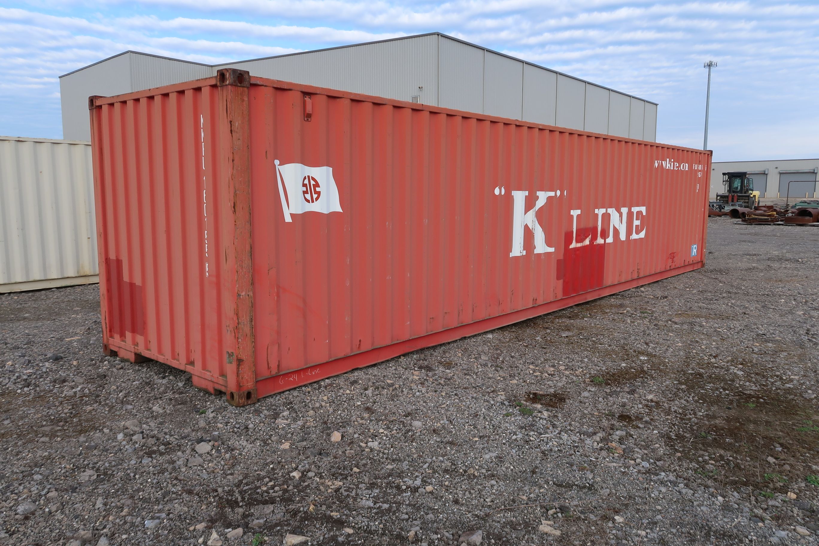 { Choice of lots: 401 } 96" X 40' CONEX OVERSEA CONTAINER