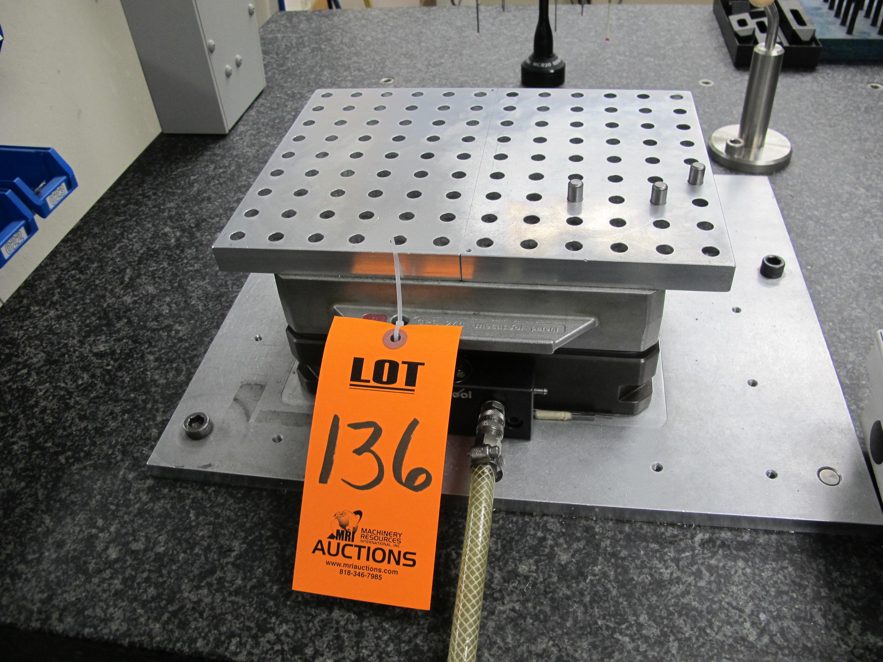 MECATOOL MODEL-C216000 AIR PALLET CLAMPING SYSTEM