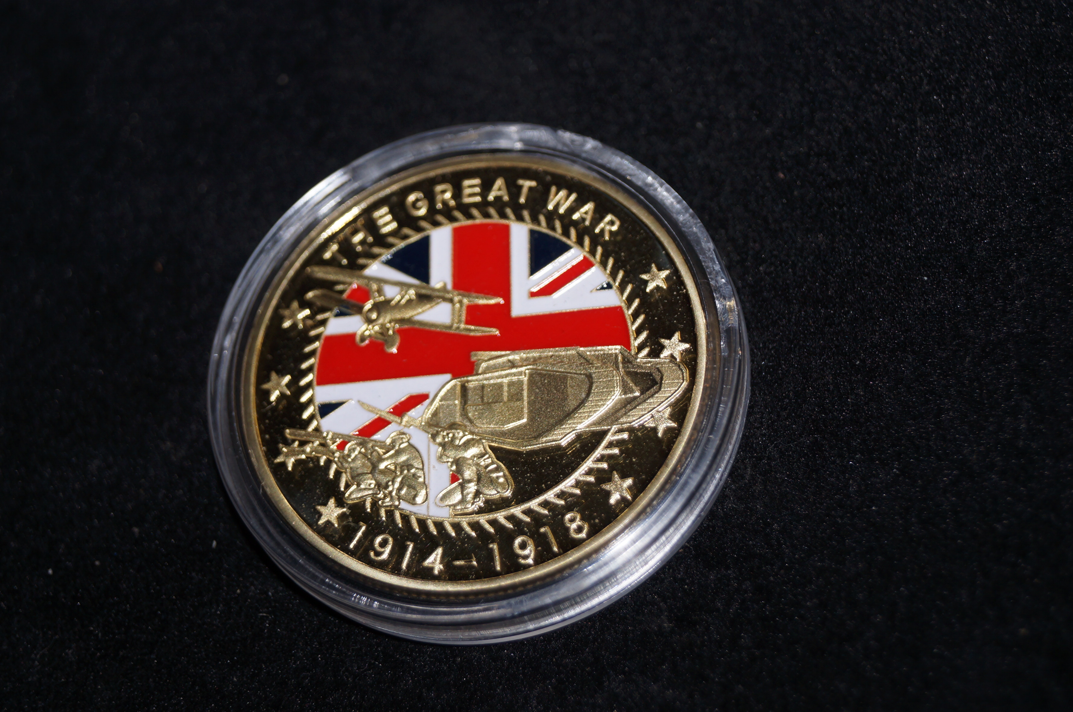 The great war 1914-1918 commemorative coin