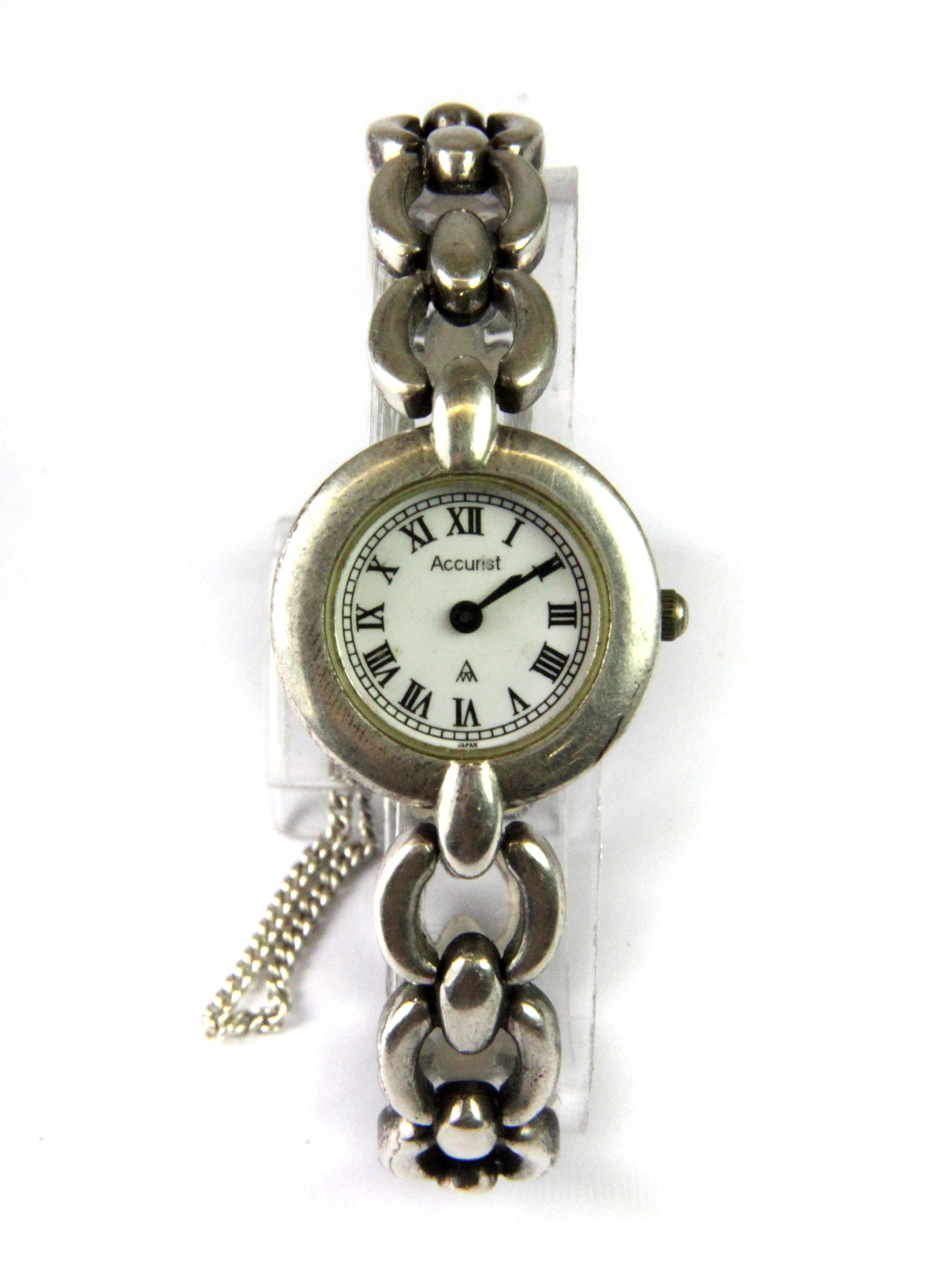 A 925 silver Accurist wrist watch.