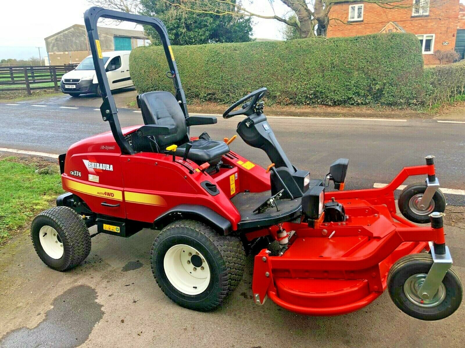 MA - SHIBAURA CM374 4WD, 60" CUT ROTARY MOWER, YEAR 2014 *PLUS VAT ...