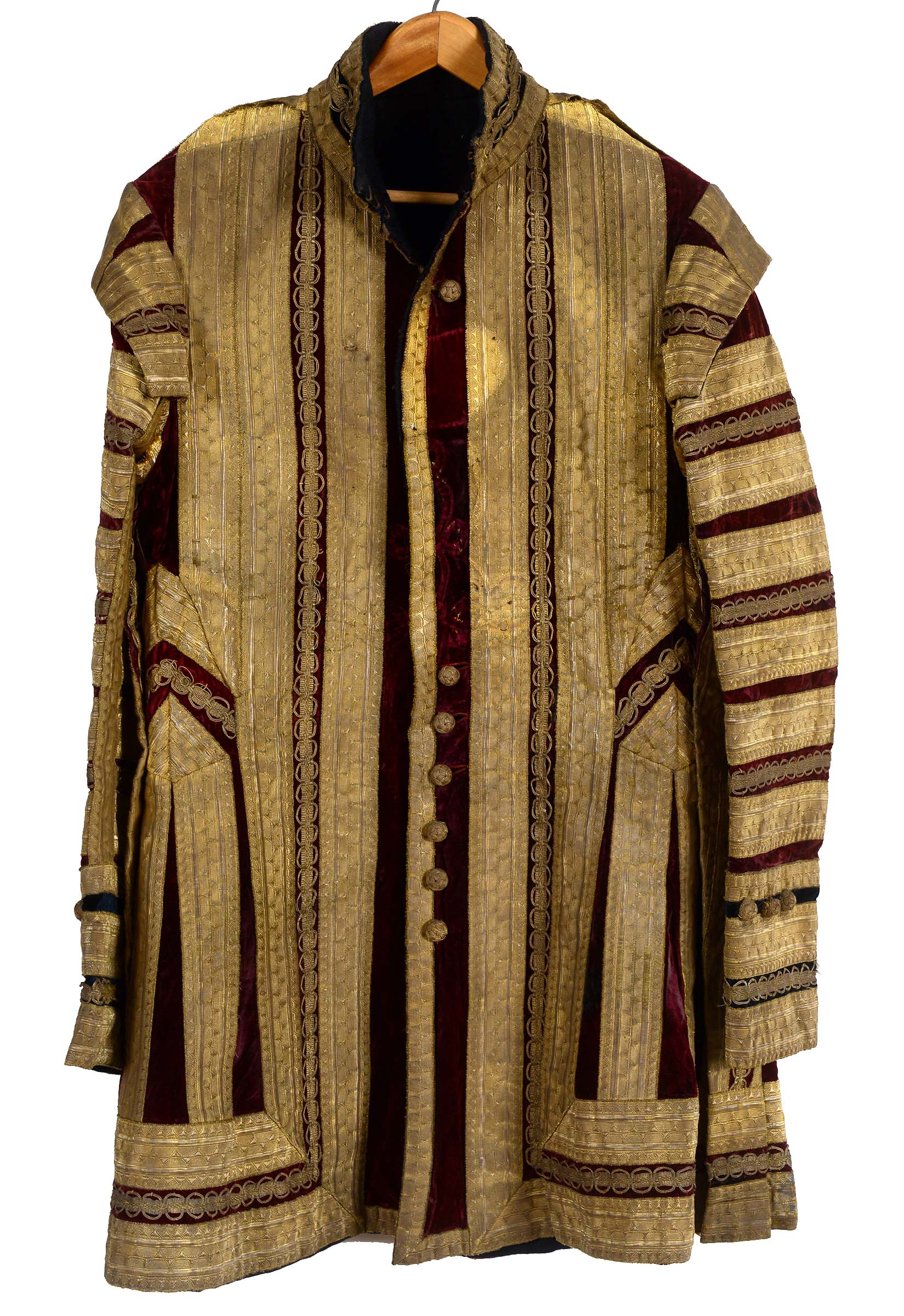 RARE ROYAL COACHMANS COAT an elaborate Coachmans Coat, probably used in ...