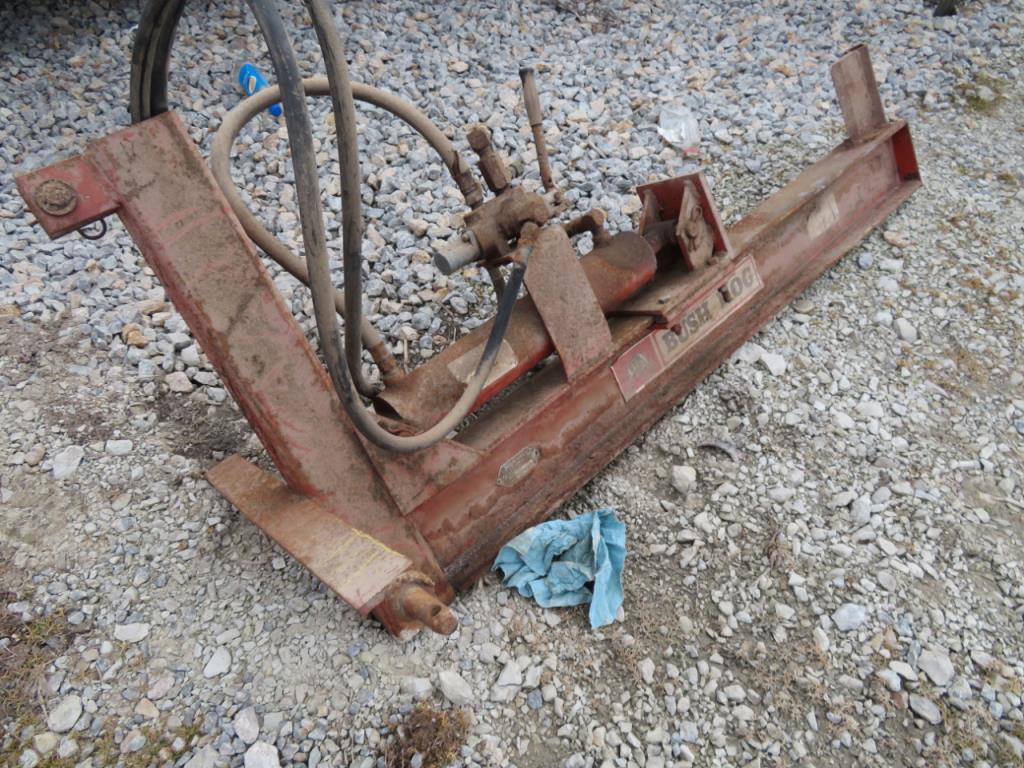bush hog log splitter