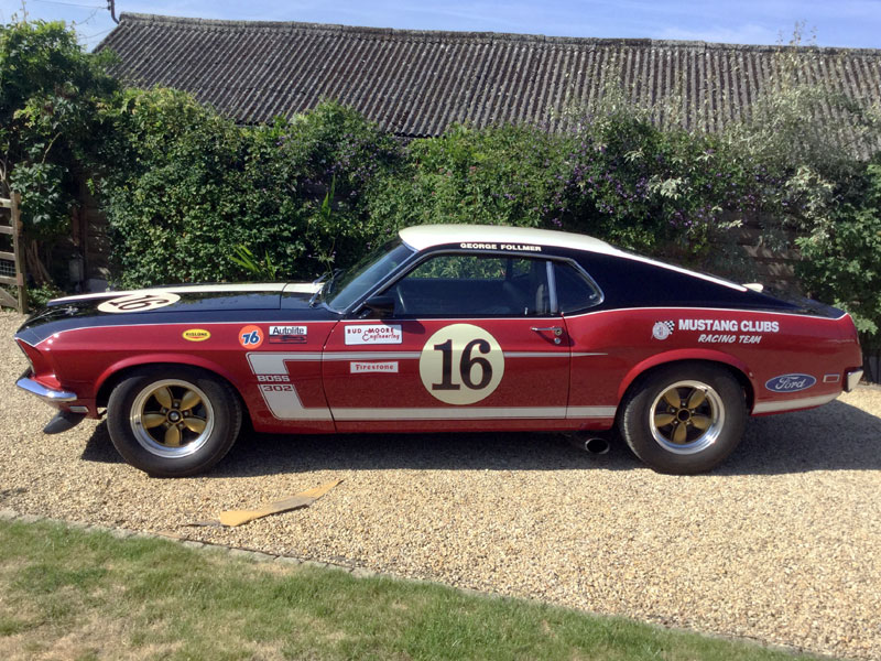 1969 Ford Mustang Bud Moore Trans-Am Tribute Car- Built in the USA as a ...