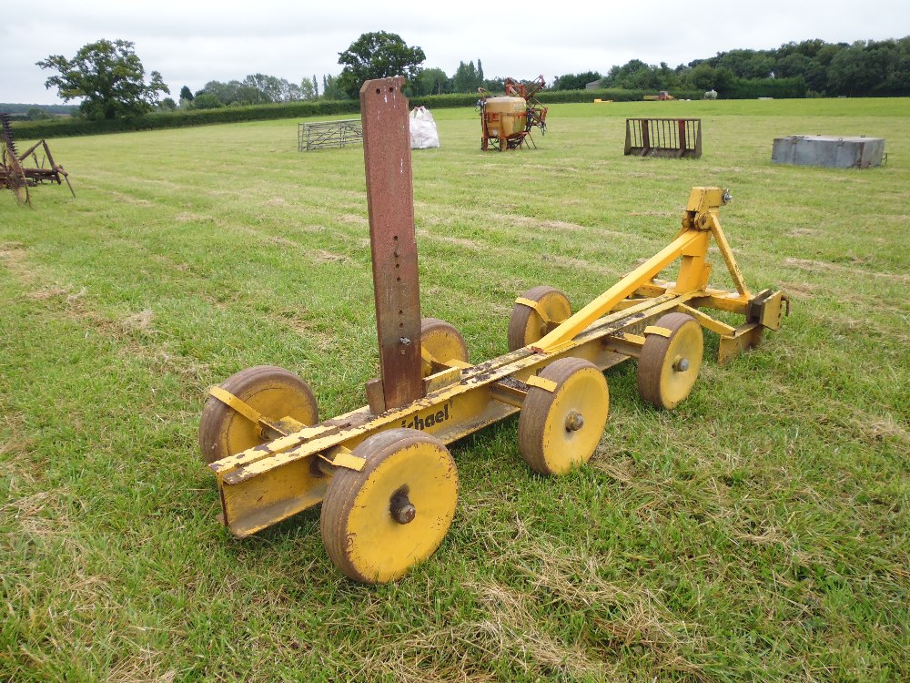 Michael Moore Moles mounted mole plough. Serial number 288 Mark II ...
