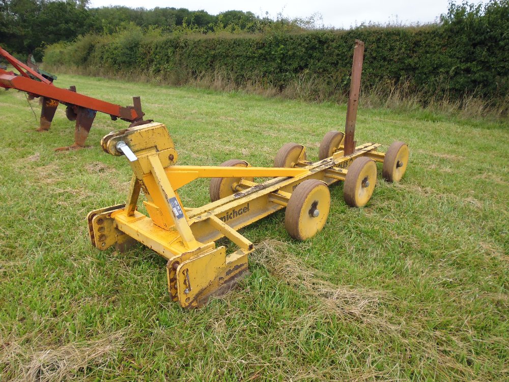 Michael Moore Moles mounted mole plough. Serial number 288 Mark II ...