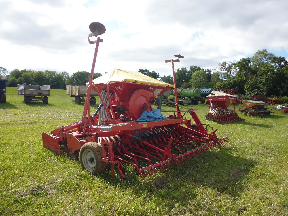 Lely 4m drill combination. Comprising LelyTerra power harrow with ...