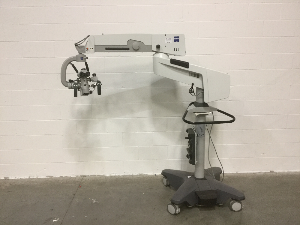 Carl Zeiss OPMI Vario S88 Surgical Microscope,, SN: 6629504244 ...