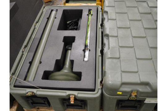 2x Transport Containers NSN 6665-99-335-6380 1000mm x 600mm x 400mm