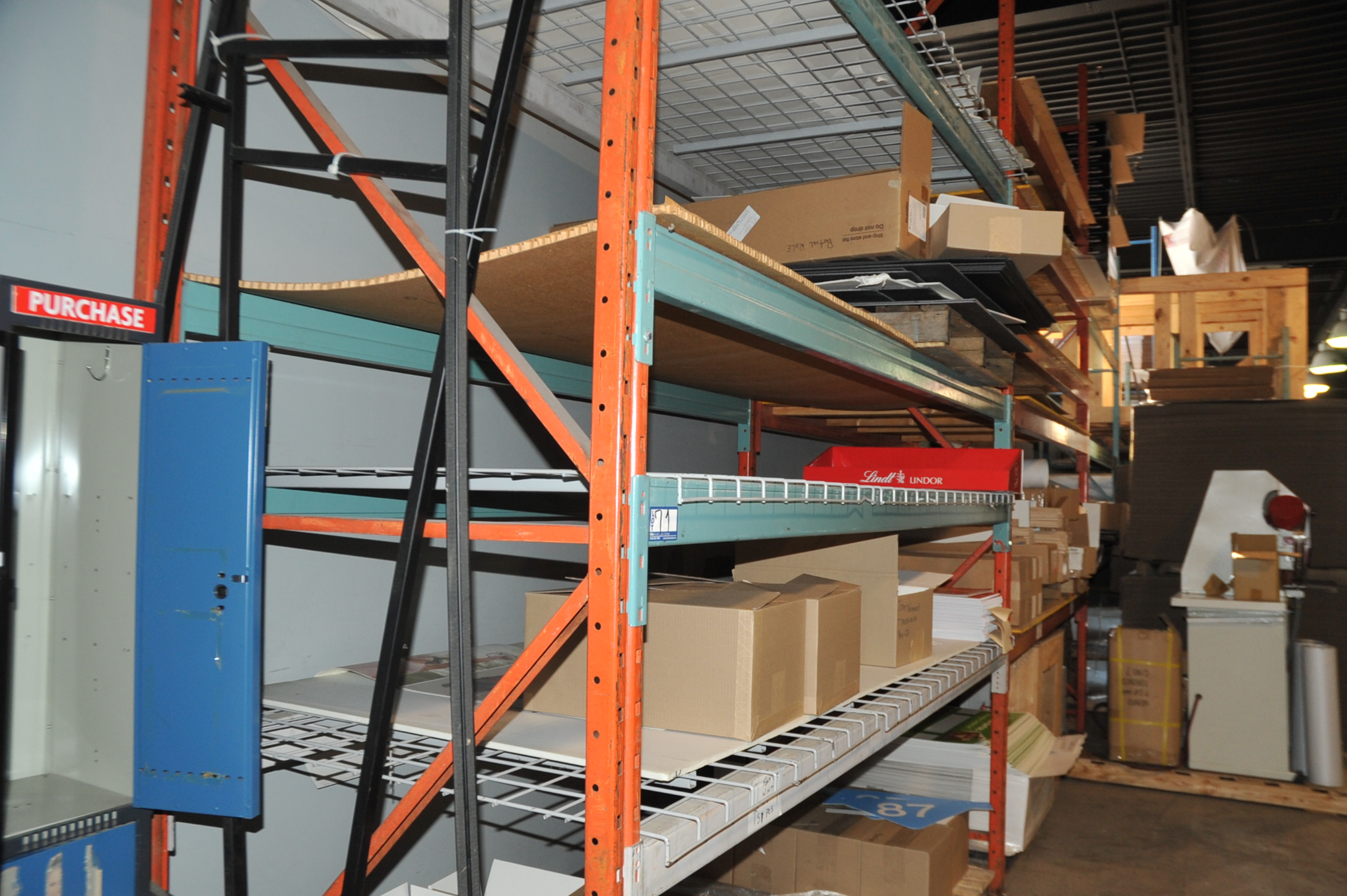 (4) Sections of 44" x 108" x 12' High Pallet Rackings; c/w (24 ...