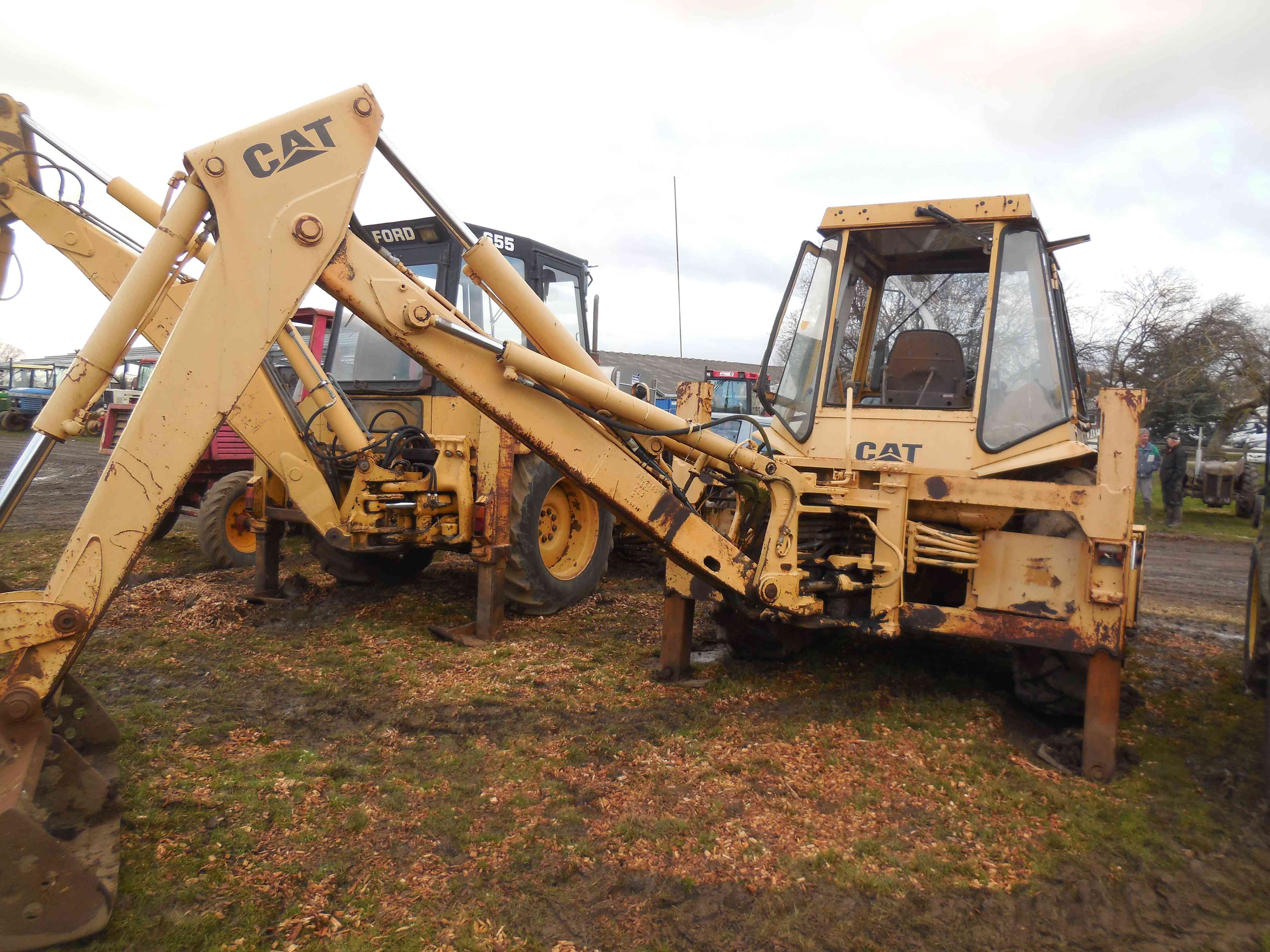 5279 CAT backhoe digger