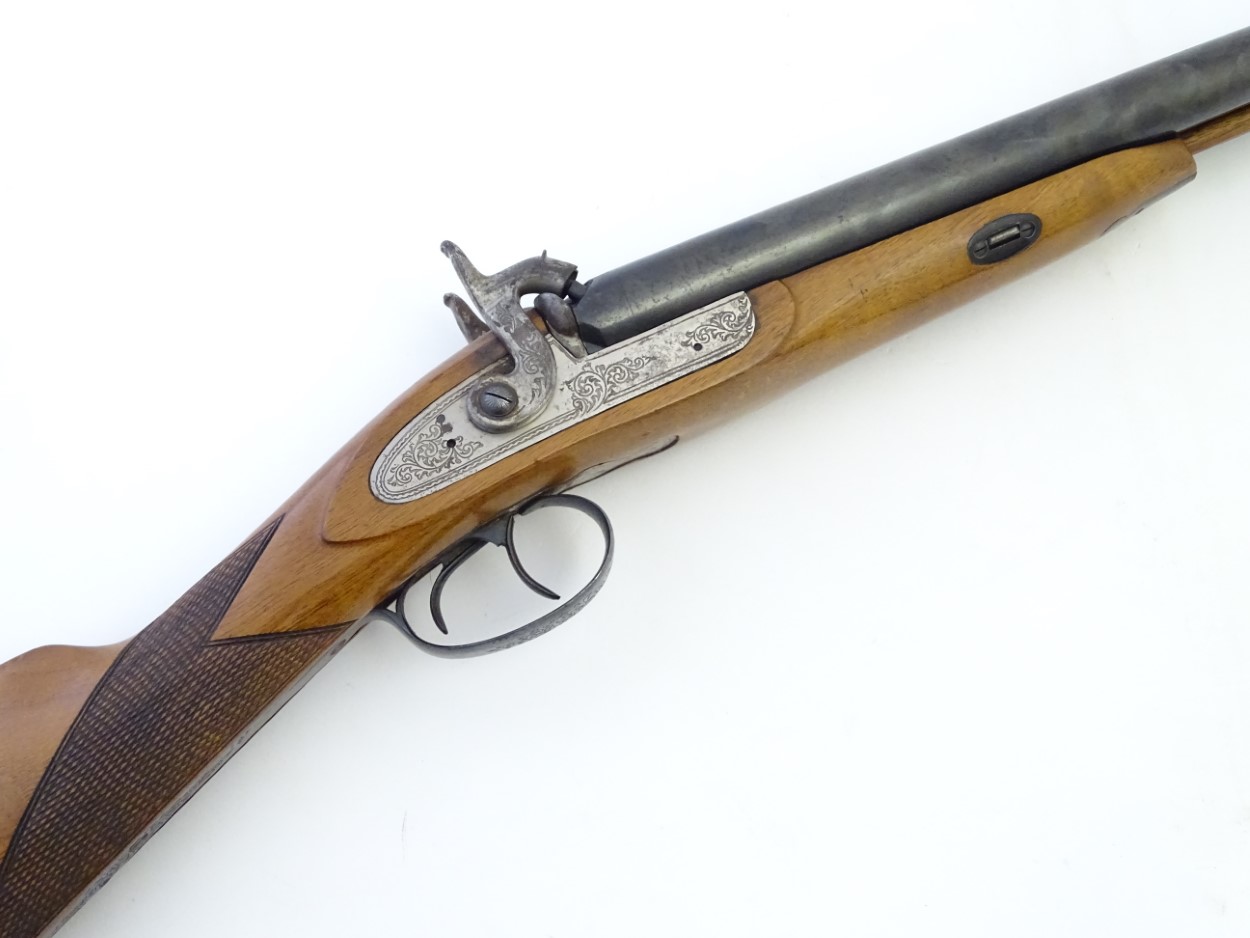 Modern Muzzleloading Shotgun: a 12 bore side by side shotgun by Pietta ...