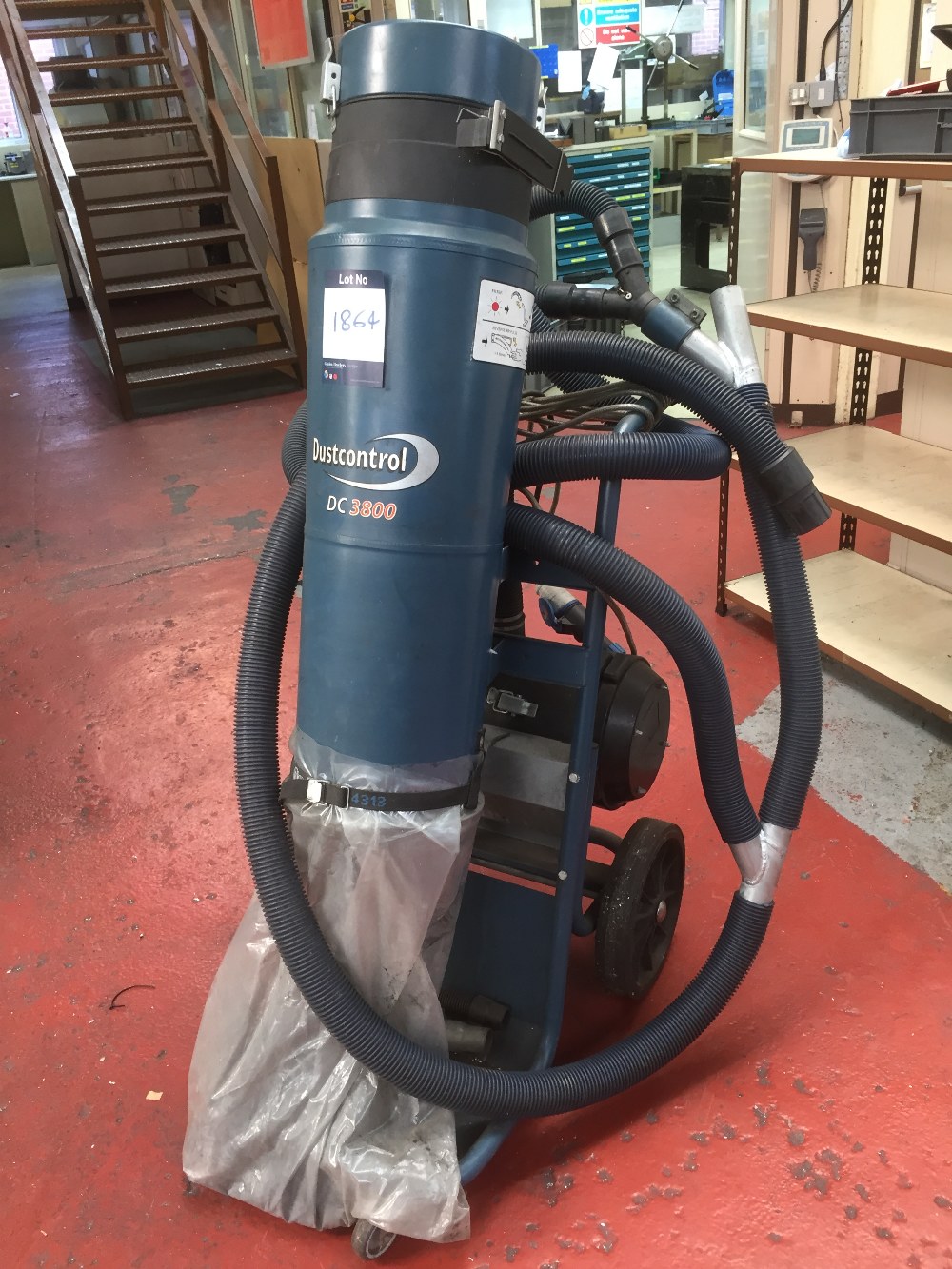 Dust Control DC3800 mobile dust extraction machine Type DC3800c Serial ...