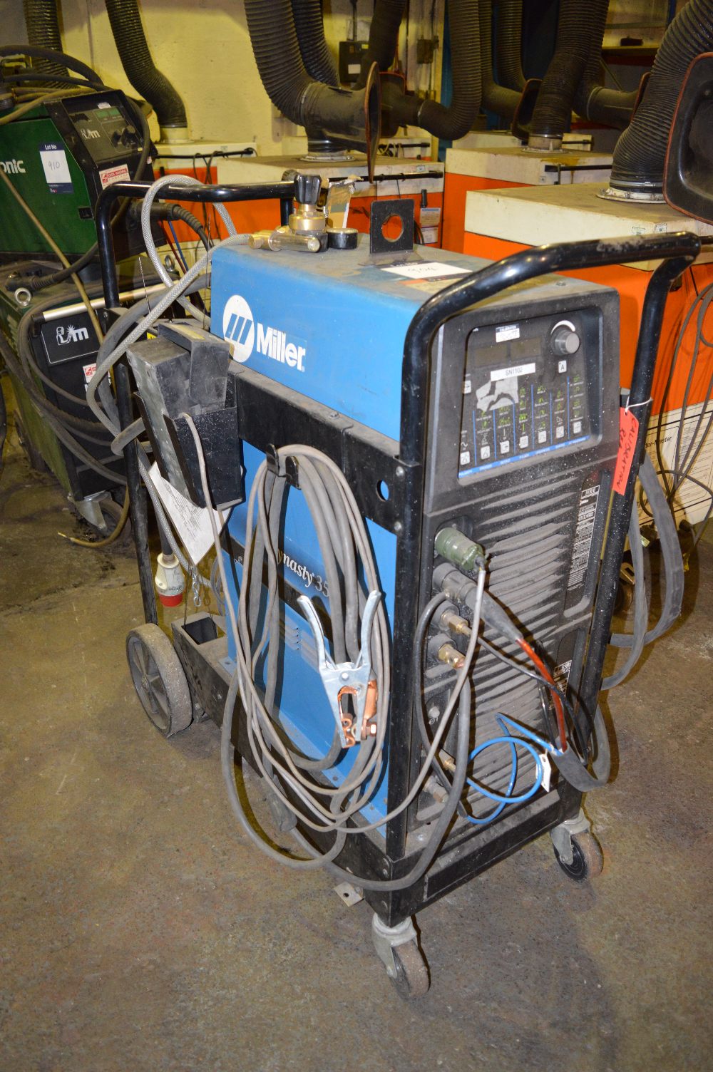 Miller, Dynasty 350, Tig Welding Set Serial Number: LH340399L with ...
