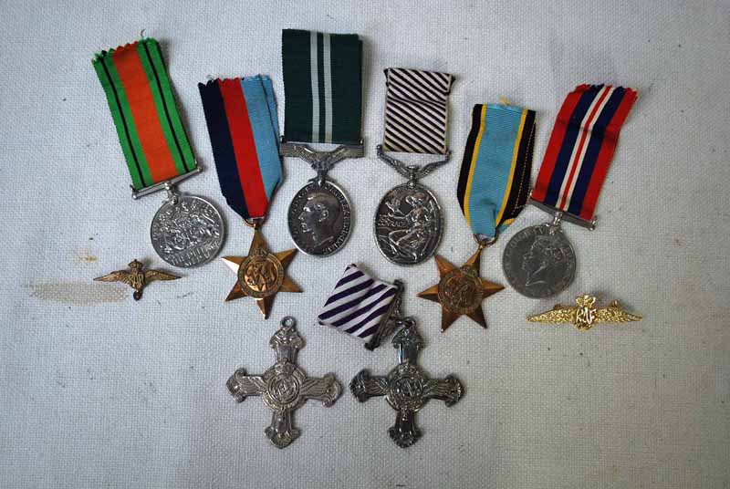 WWII RAF Distinguished Flying Medal Group: DFM inscribed 749420 Sgt. F ...