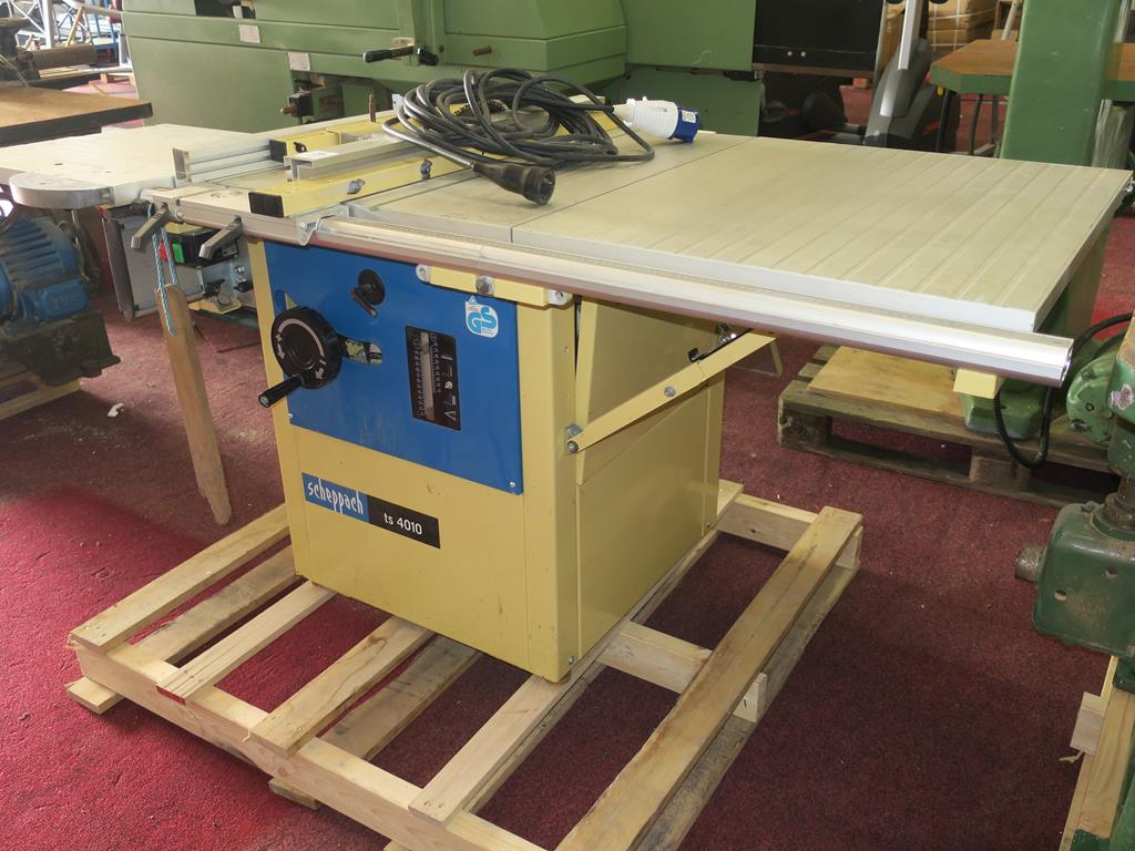 * Scheppach TS 4010 Sliding Table Saw 240V. Please note there is a £10 ...