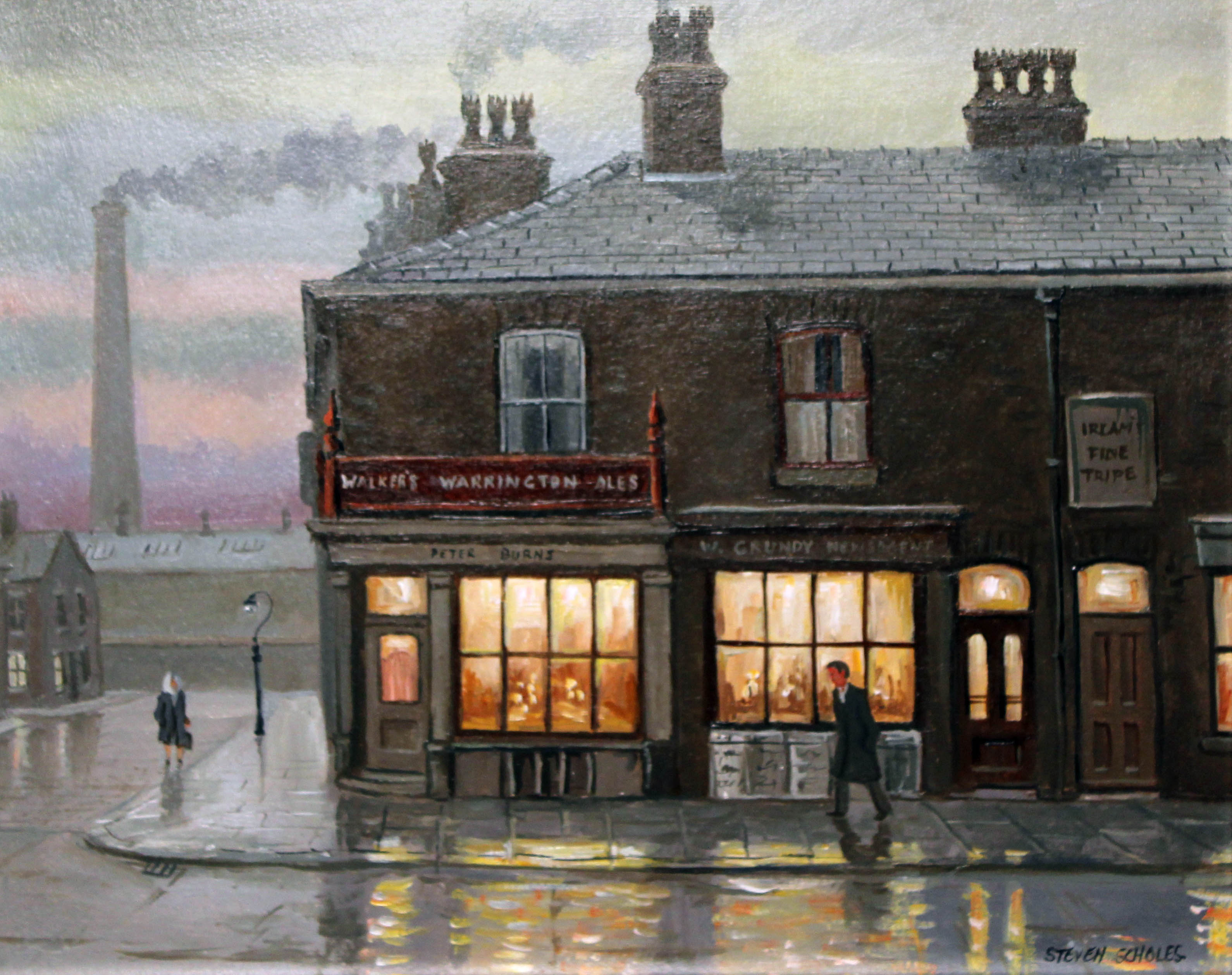 Steven Scholes, "Off Licence Hankinson ST (Hanky Park) Salford 1962 ...