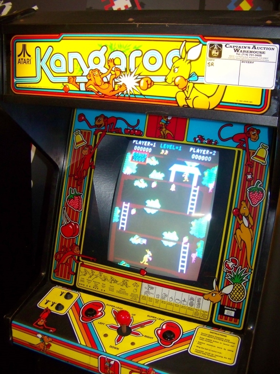 KANGAROO CLASSIC ATARI ARCADE GAME Item is in used condition. Evidence ...