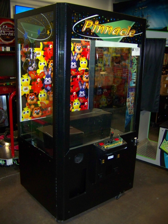 42" PINNACLE PLUSH CLAW CRANE MACHINE ICE Item is in used condition ...