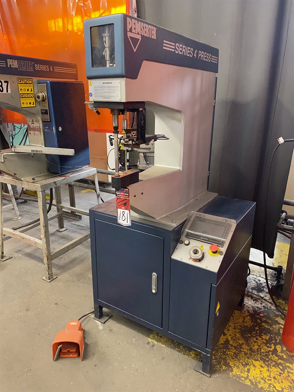 2015 PEMSERTER 4AF-110 Series 4 Insertion Machine w/ Automatic Feed and ...