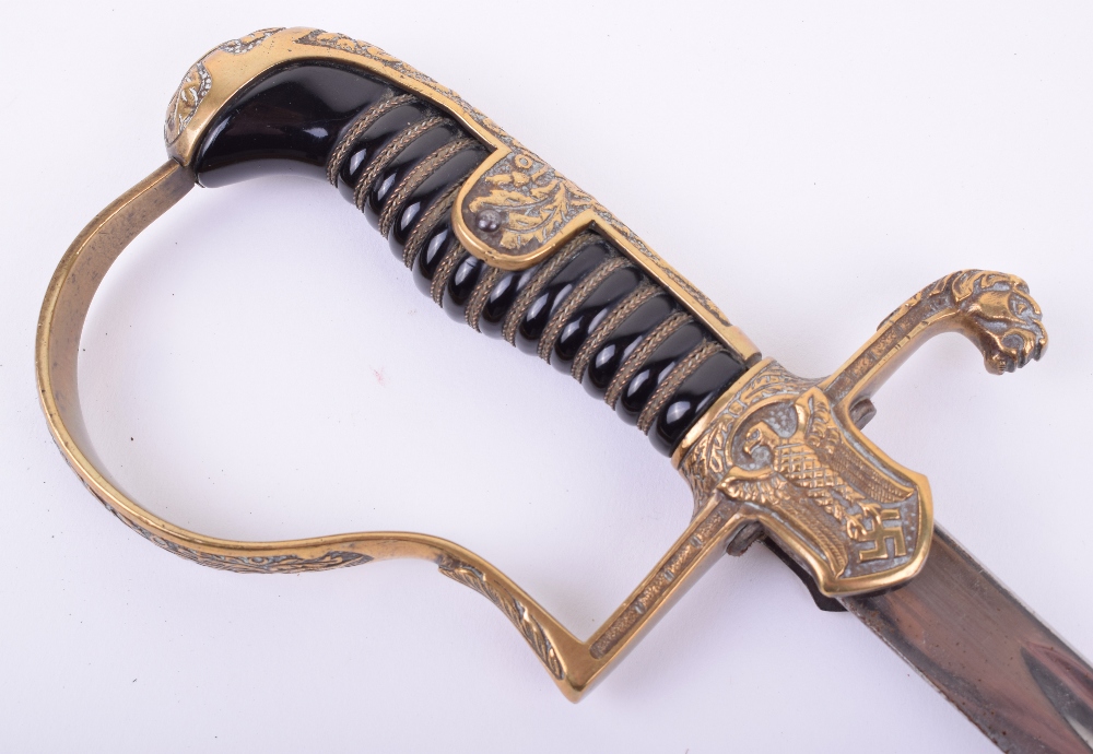 WW2 German Army Officers Dress Sword by Waffenfabrik Max Weyersberg ...