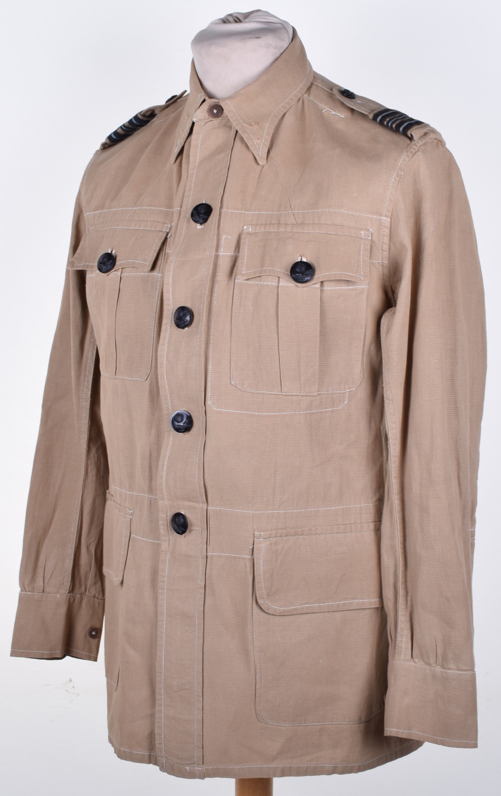 1945 Royal Air Force Tropical Bush Jacket, lightweight “Shirt Bush ...