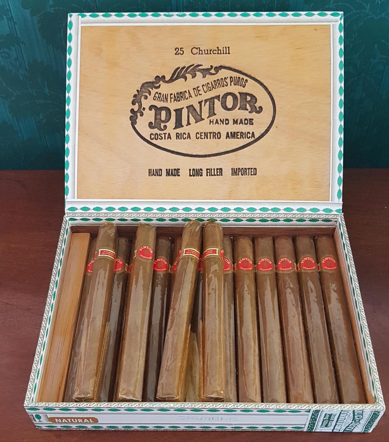 A good quantity of Pintor imported Costa Rican Cigars.