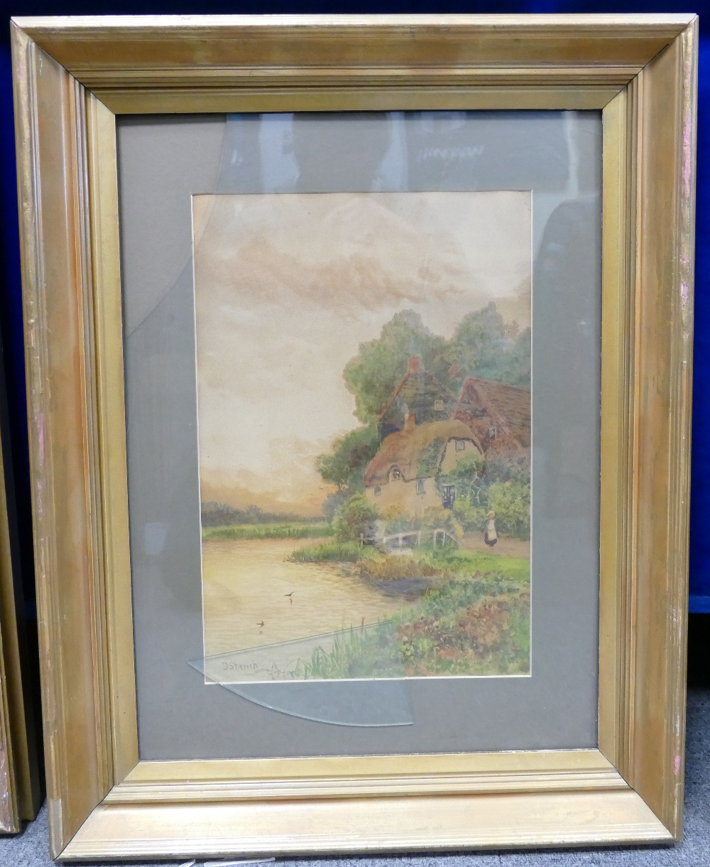 Daniel Sherrin 3 watercolour paintings - Landscapes with river: Best ...