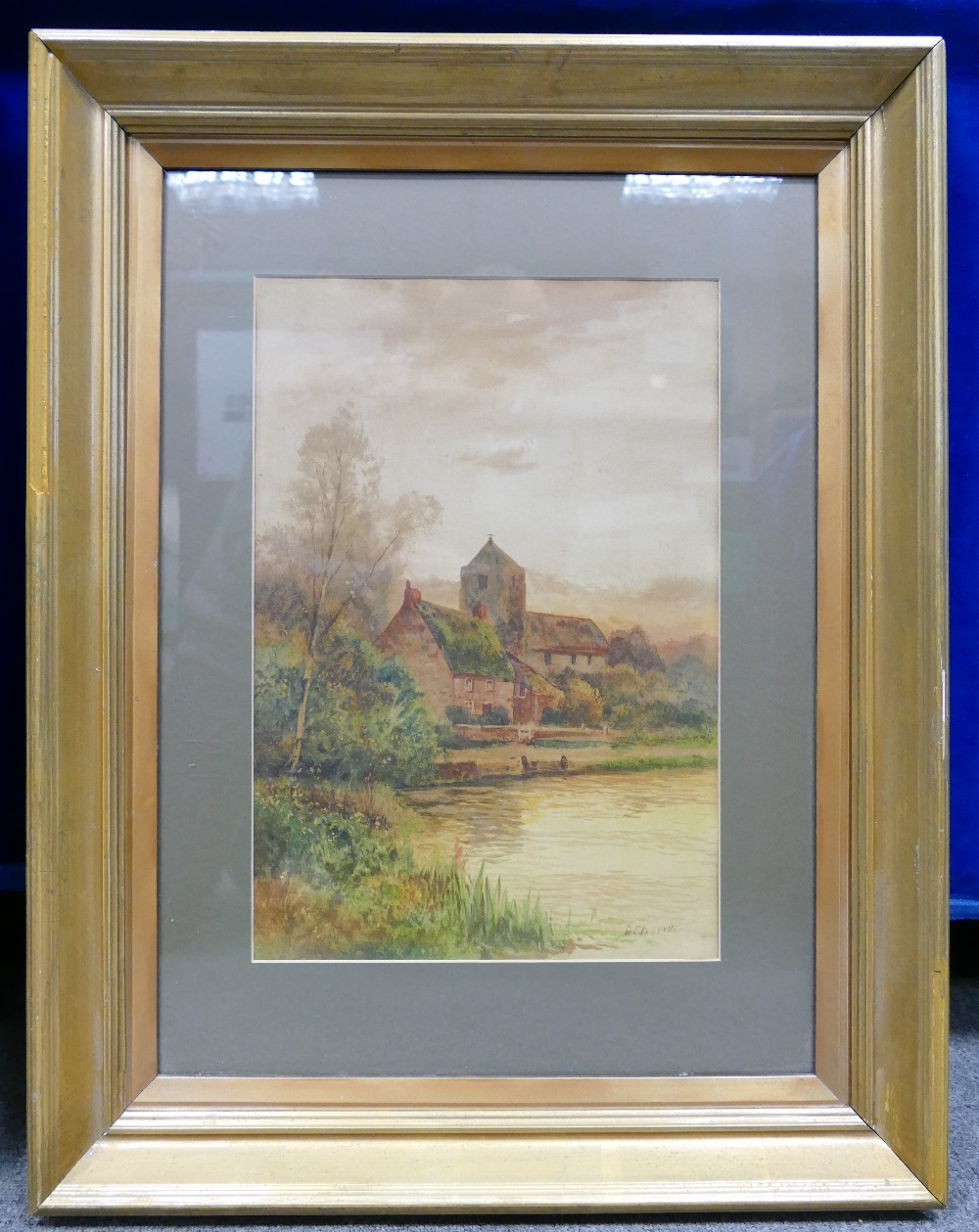 Daniel Sherrin 3 watercolour paintings - Landscapes with river: Best ...