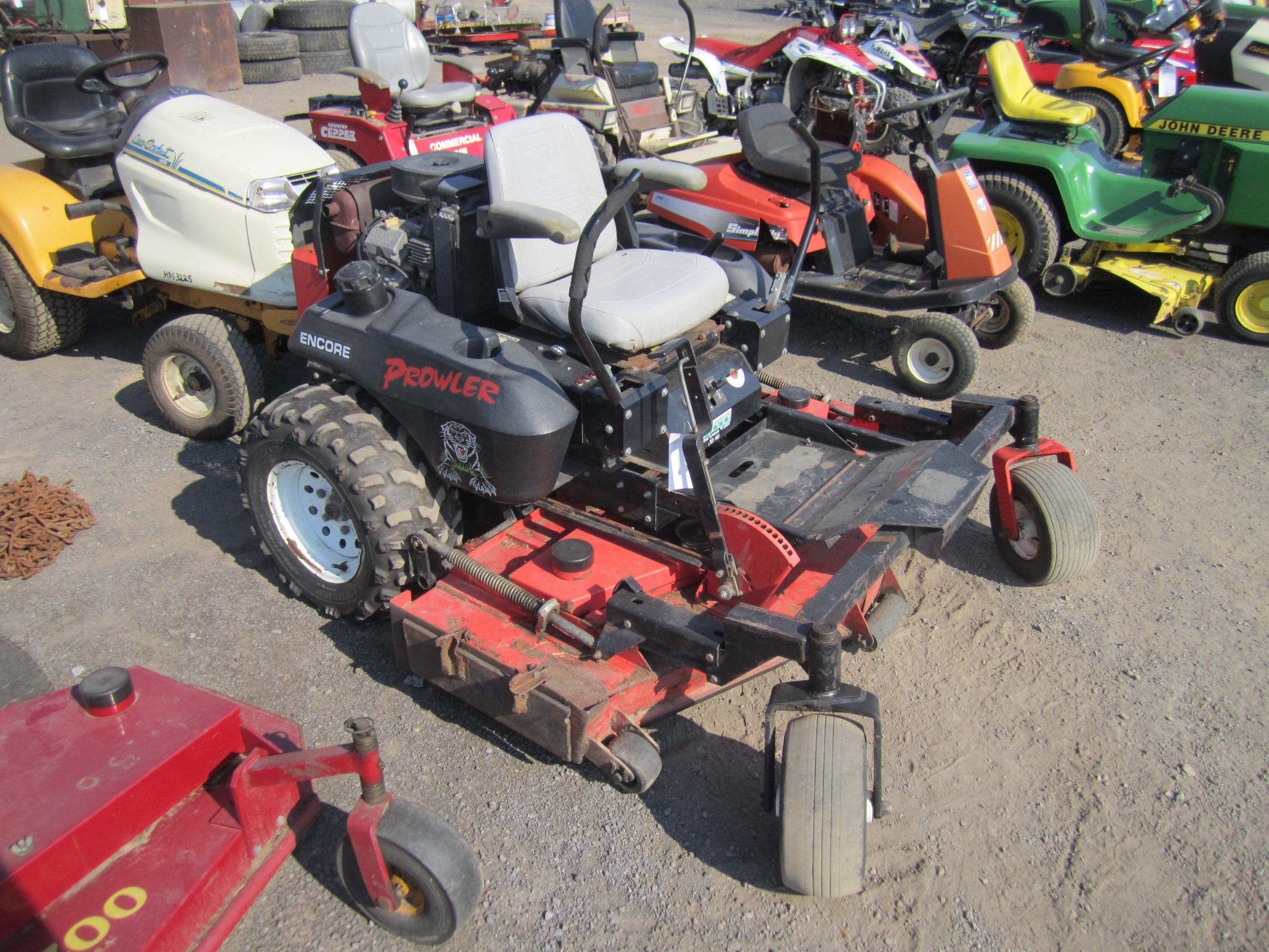 ENCORE PROWLER ZERO TURN, 60" DECK