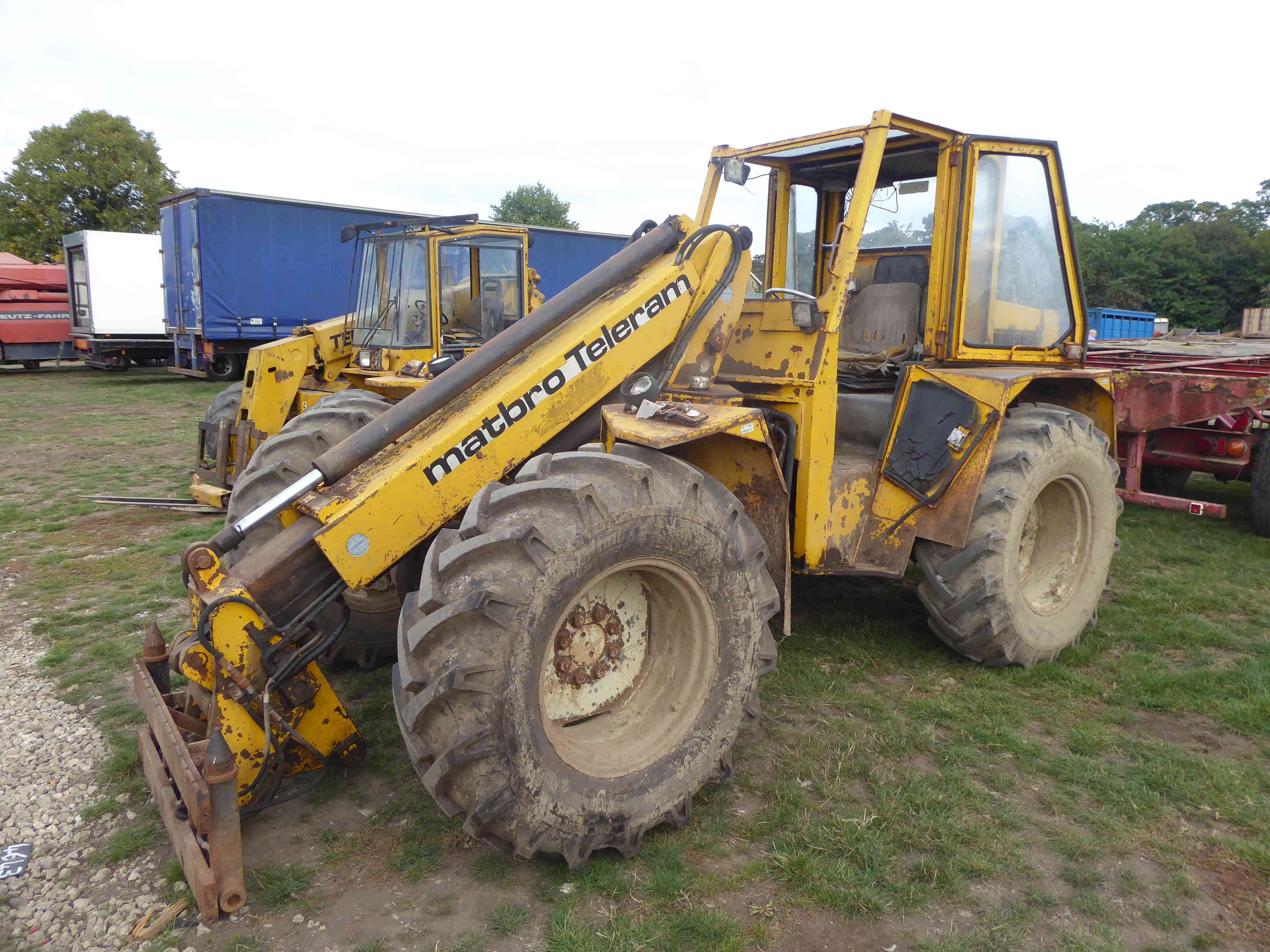 Matbro pivot steer telehandler