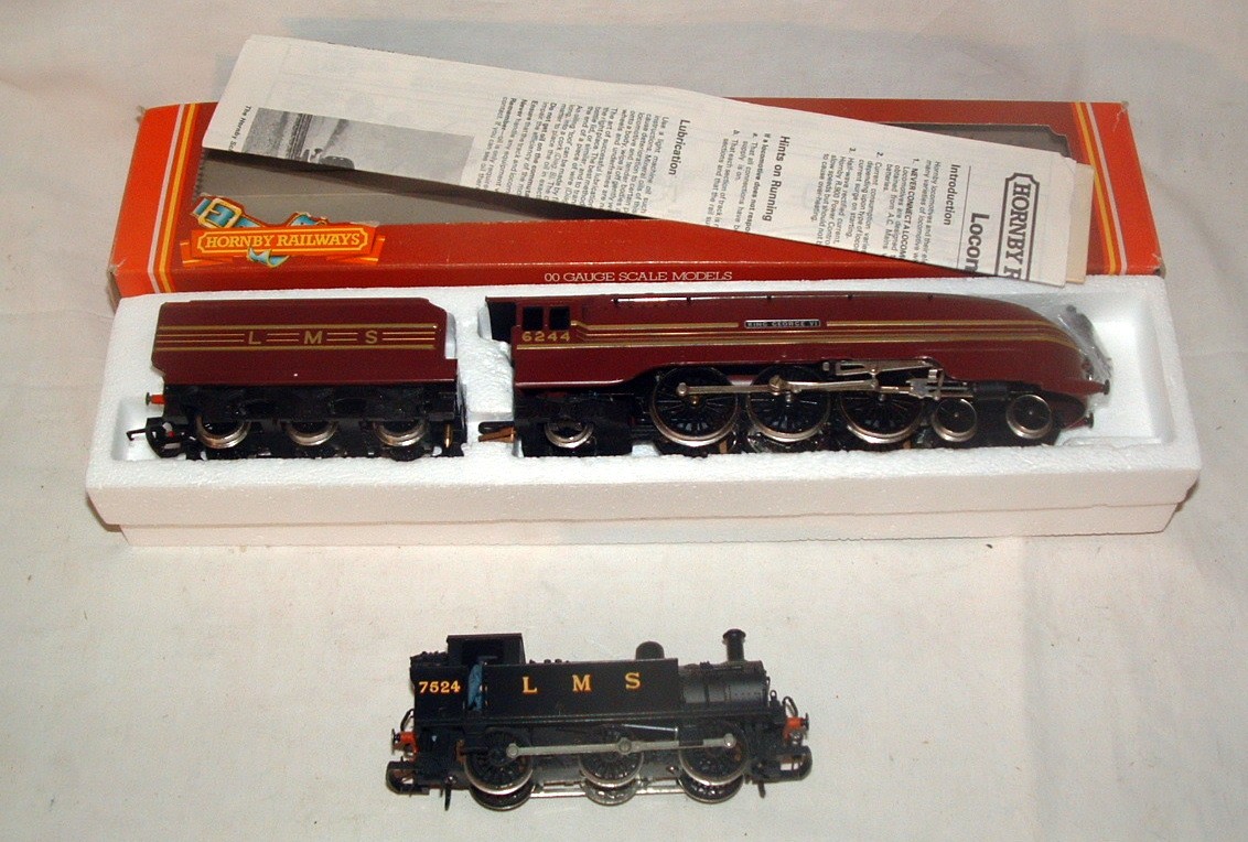 HORNBY R767 LMS Maroon Streamlined Coronation Class 4-6-2 'King George ...