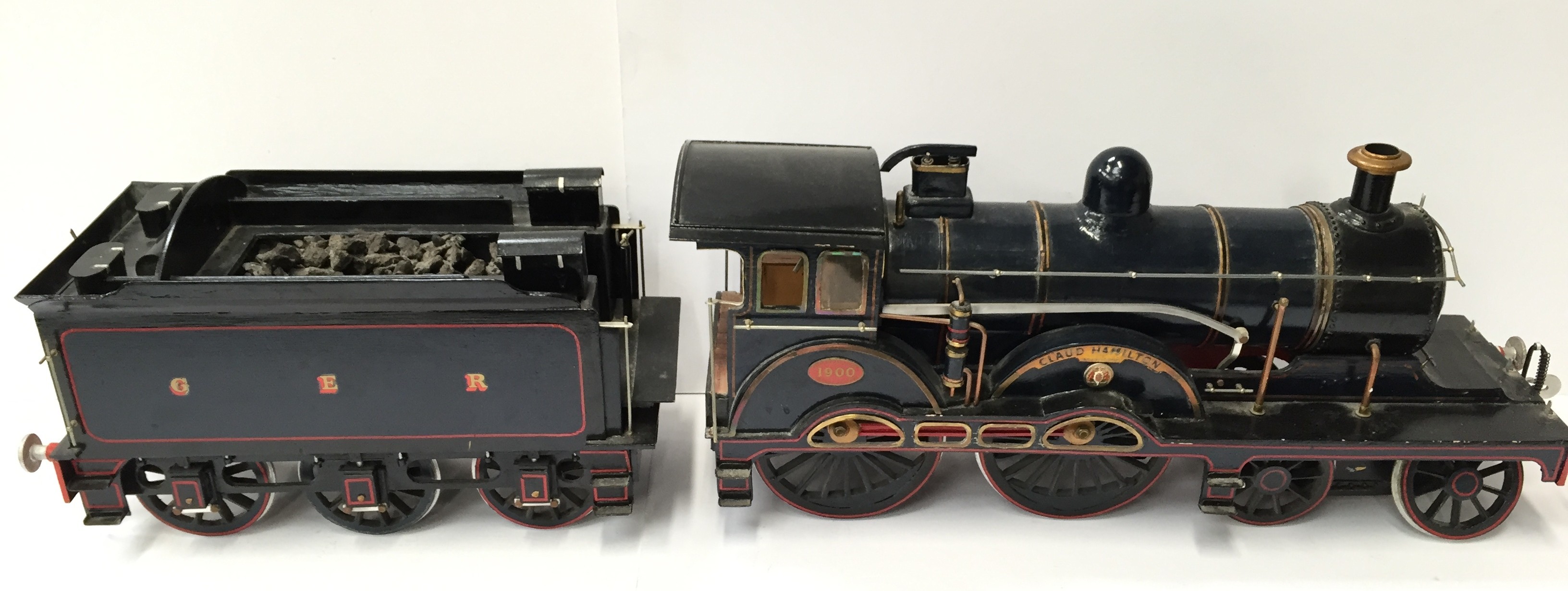 An expertly scratch built approximately 5" Gauge Model of GER Blue 0-6 ...