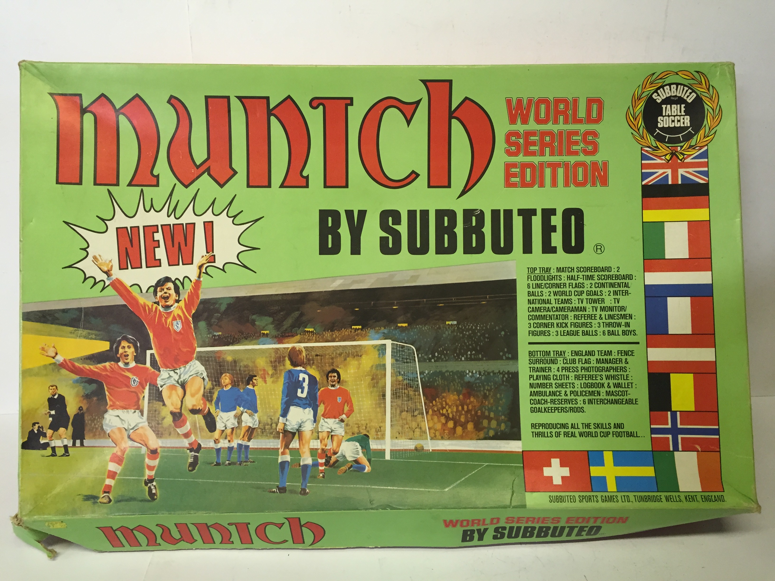 Subbuteo Munich World Series Edition, contains 40 x players (some ...