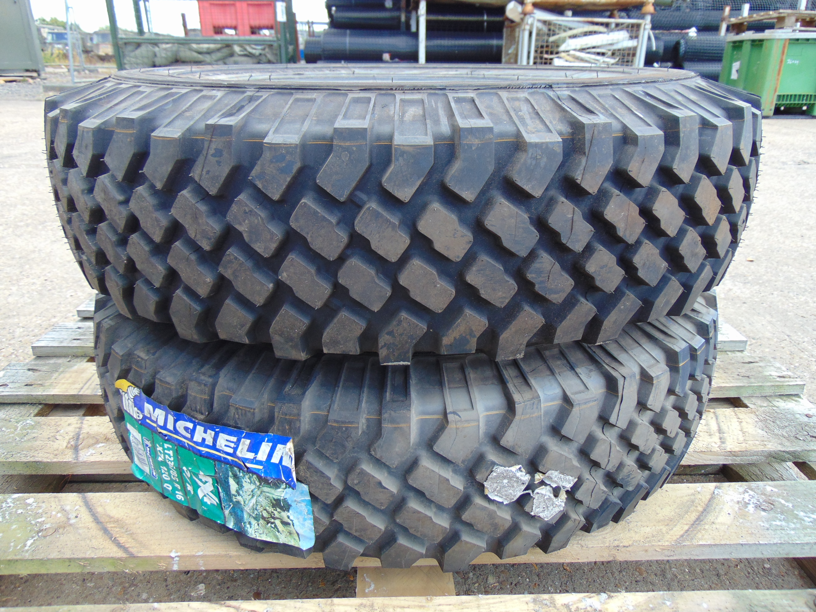 You are bidding on 2 x Michelin LT235/85 R16 XZL Tyres. These Tyres are ...